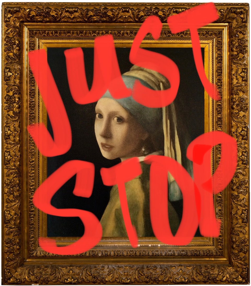 Just Stop Targeting Priceless Art! • Gallery MAR